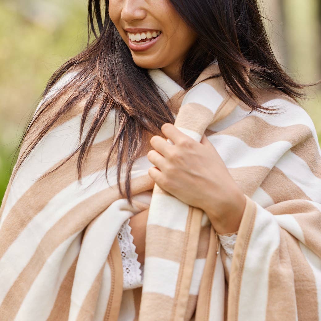Classic Stripe Blanket, ChappyWrap – Woody's Mercantile