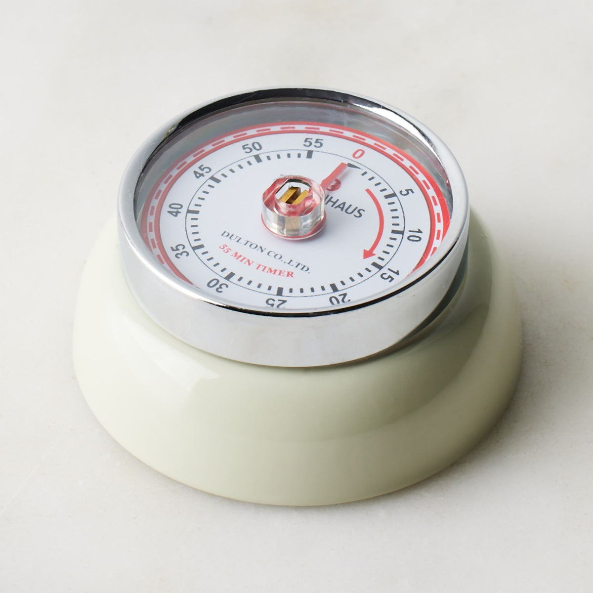"Retro" Kitchen Timer Cream, 2.75" x 1.25" – Woody's Mercantile