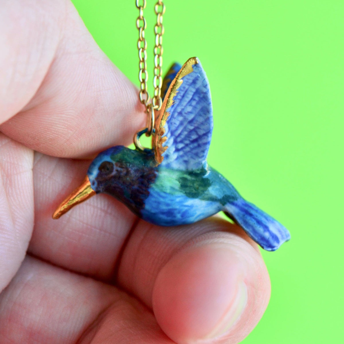 Camp Hollow Hummingbird Necklace – Woody's Mercantile