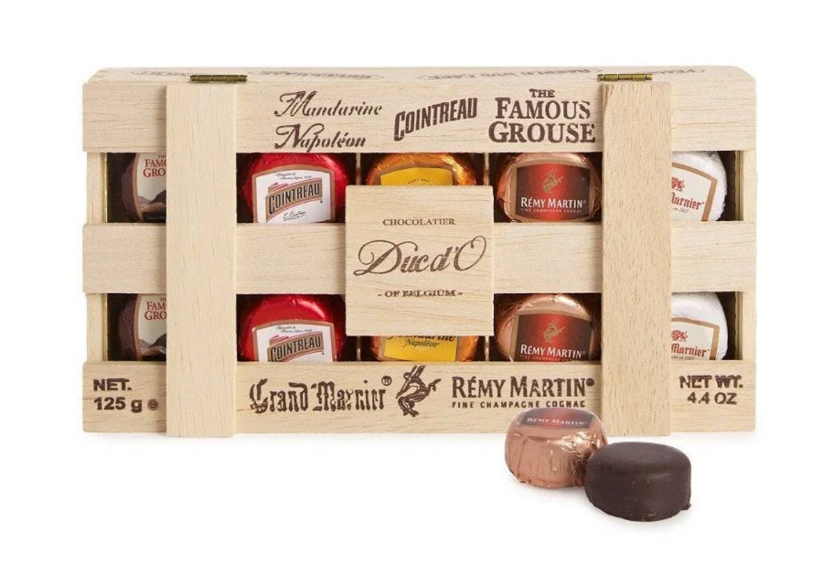Duc d'O Liqueur-Filled Chocolate 10/pc Crate – Woody's Mercantile