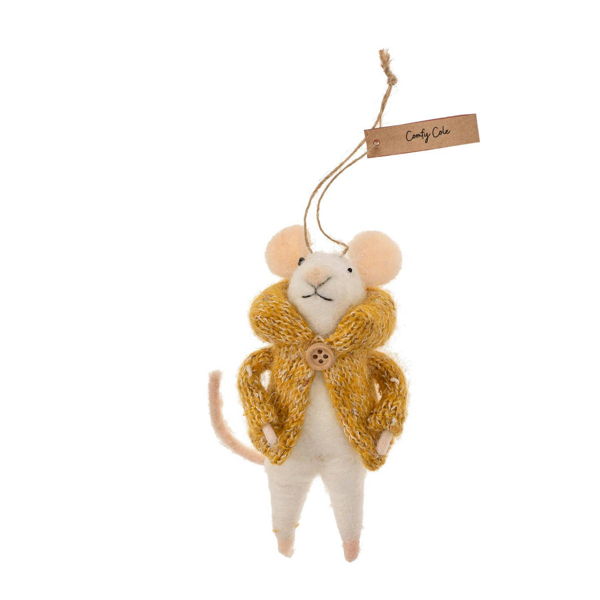 Comfy Cole Mouse Ornament – Woody's Mercantile