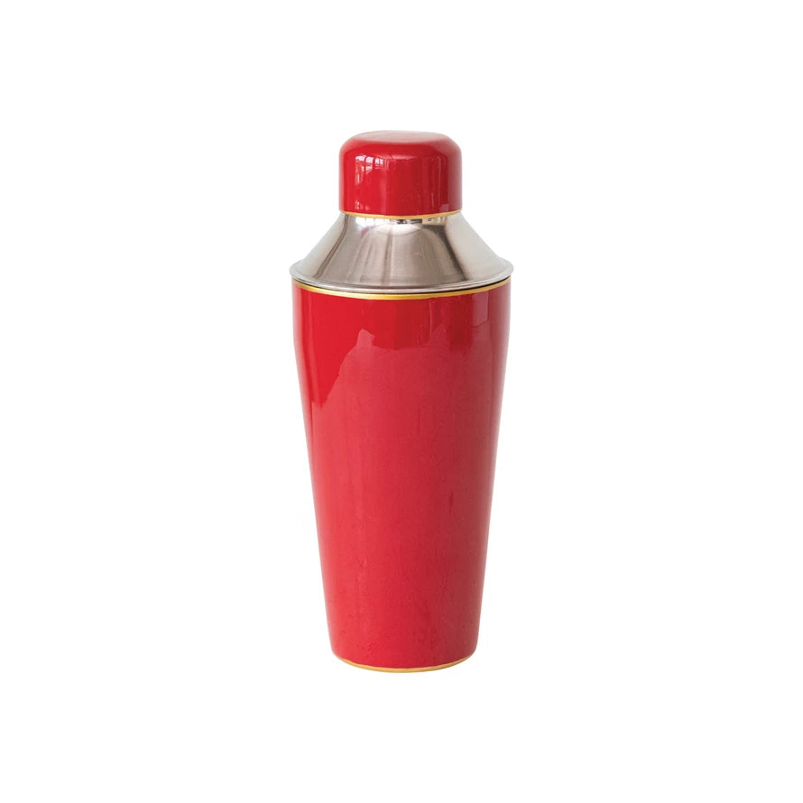 Cocktail Shaker, red – Woody's Mercantile