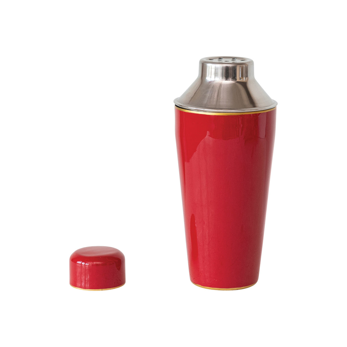 Cocktail Shaker, red – Woody's Mercantile